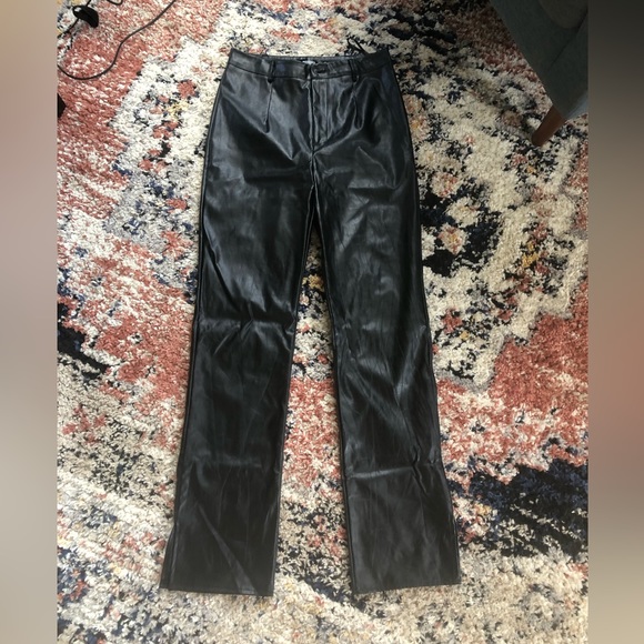 Missguided | Pants & Jumpsuits | Leather Pants | Poshmark